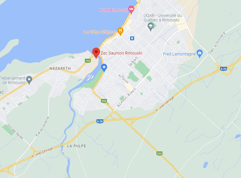 Poste d’accueil – ZEC SAUMON RIMOUSKI